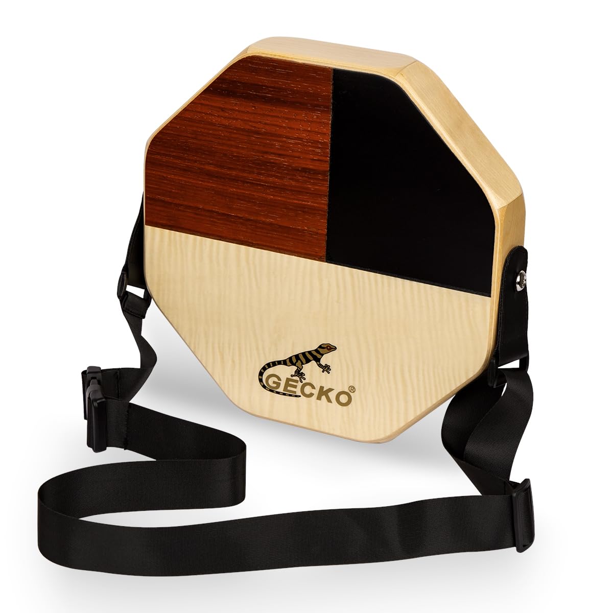 Cajon Drum, GECKO Mini Cajon Protable Hand Percussion Instrument (with